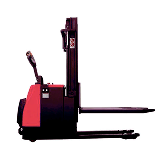 2.5ton 3.0ton ride on electric load stacker electric powered stacker ...