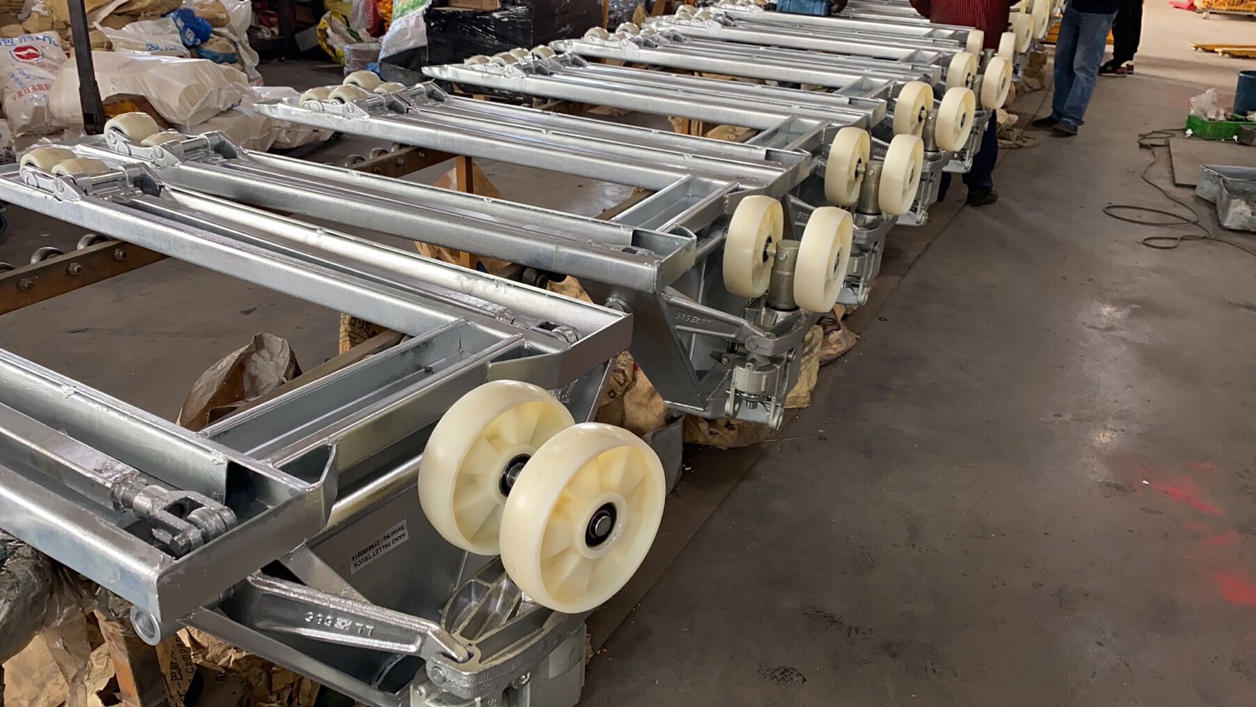 Manual 2.0 ton 2000kg /2.5ton 2500kg Hand Pallet Hydraulic pump ...